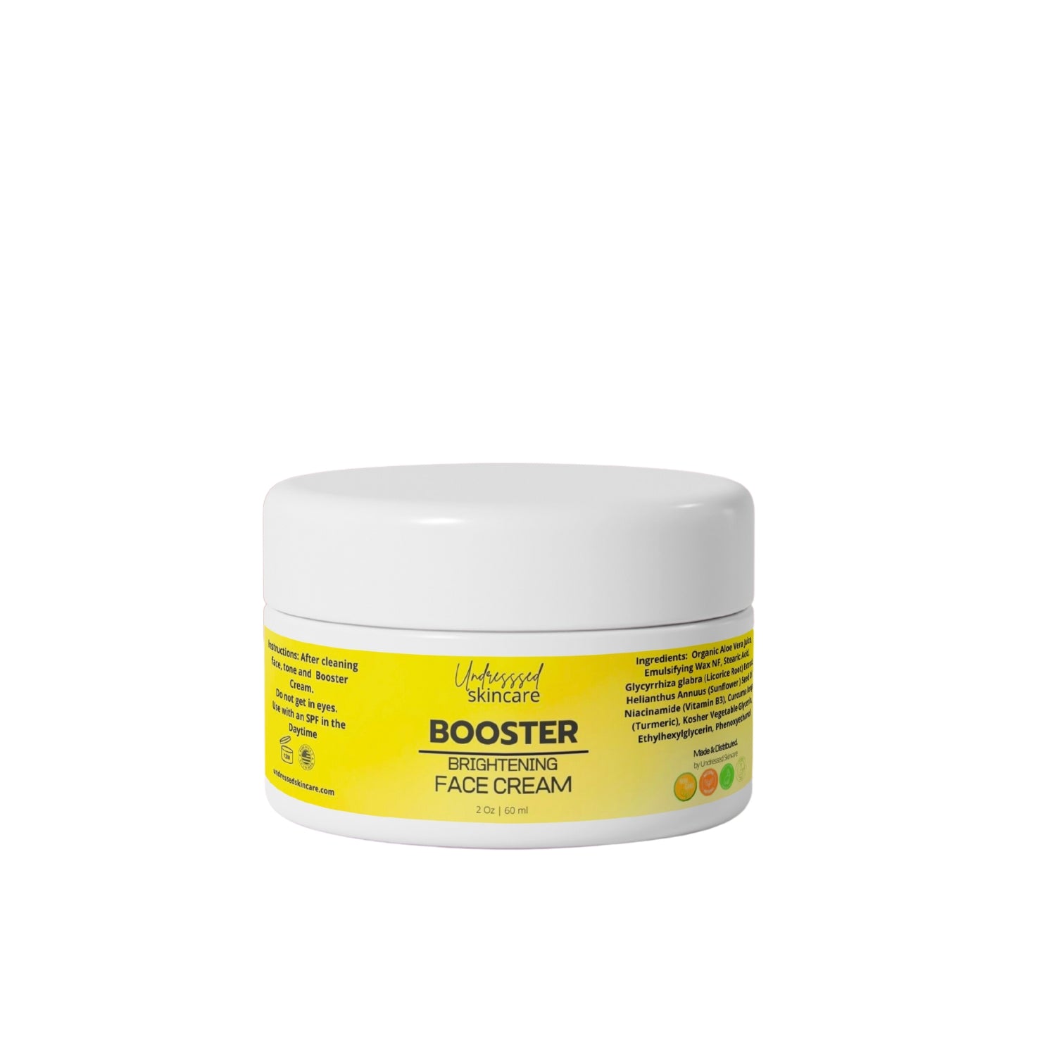 Booster Cream- 2 Oz – Undressed Skincare